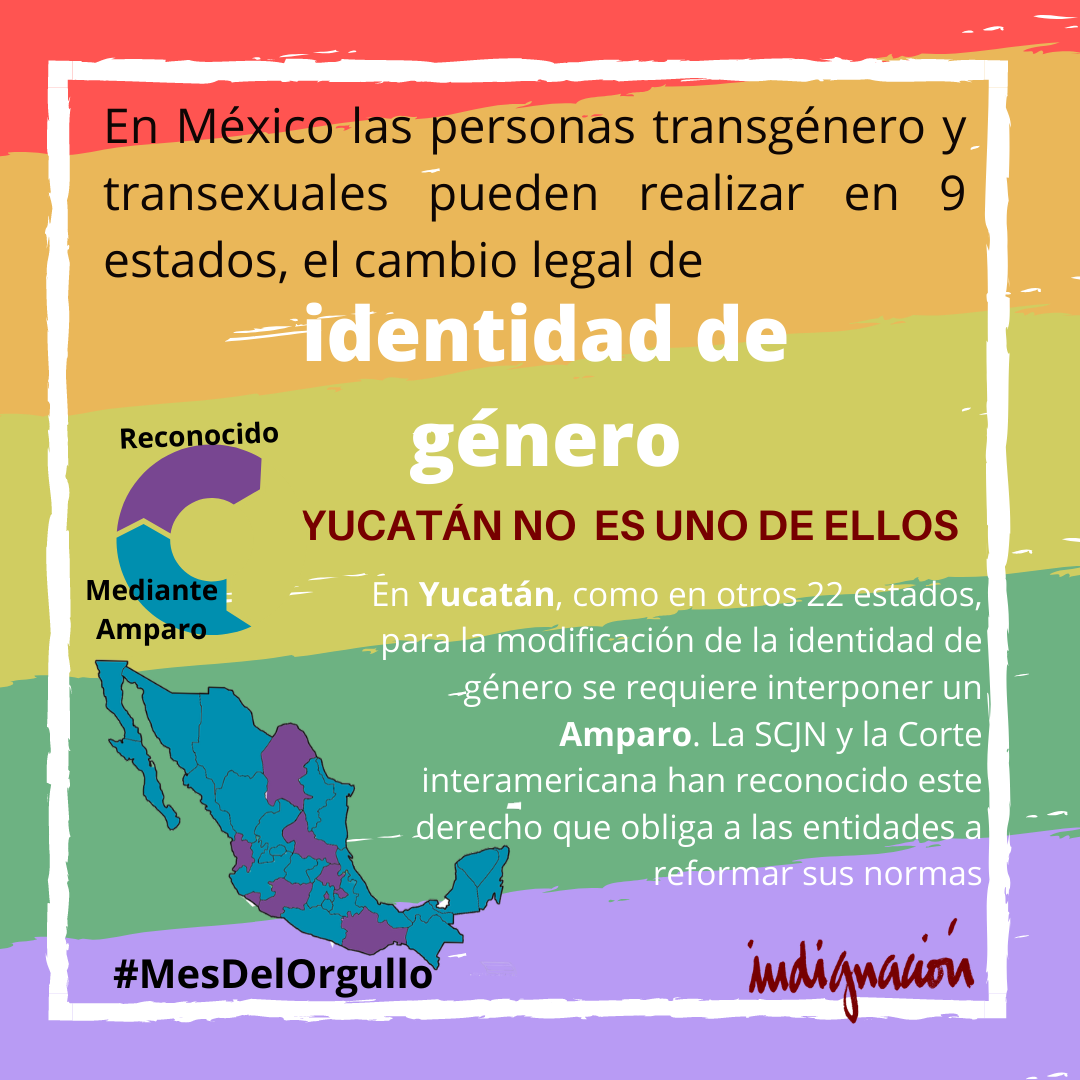 Camdio de Identidad de Género (infografía) | Indignación